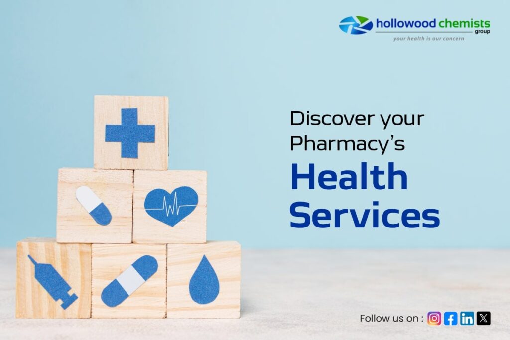 Know What Are The Most Common Pharmacy Services? - Hollowood Chemists