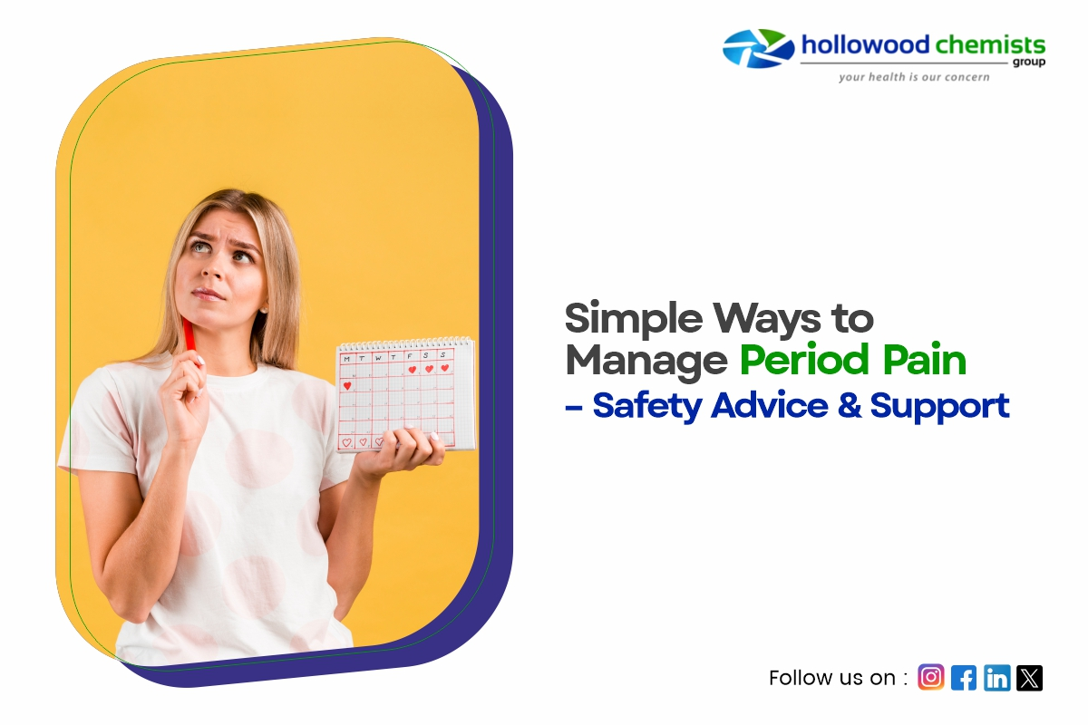 Effective Period Pain Relief Options | Hollowood Chemists